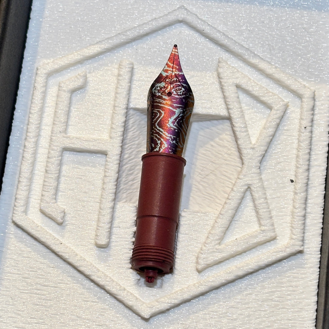 Anodized Titanium Nib – Hex Pens